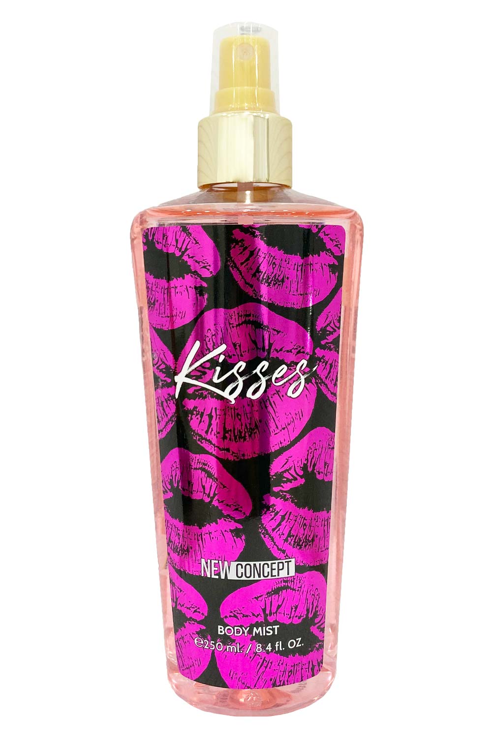 BODY SPLASH MUJER KISSES 250 ML